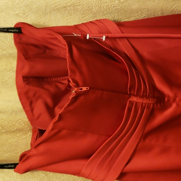 Alfred Angelo | Dresses | Alfred Angelo Vintage Rare Red Mermaid Gown ...